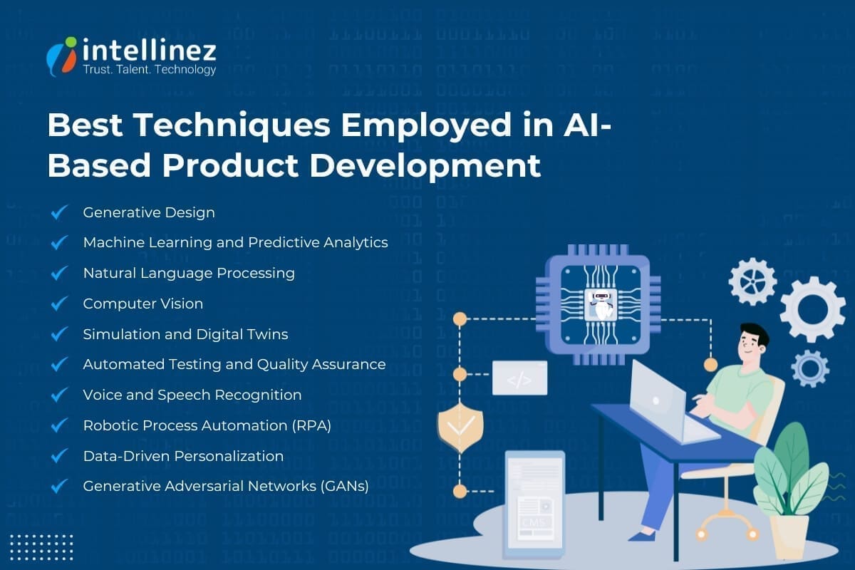 AI-Based Product Development: Tools, Techniques, And More | Intellinez